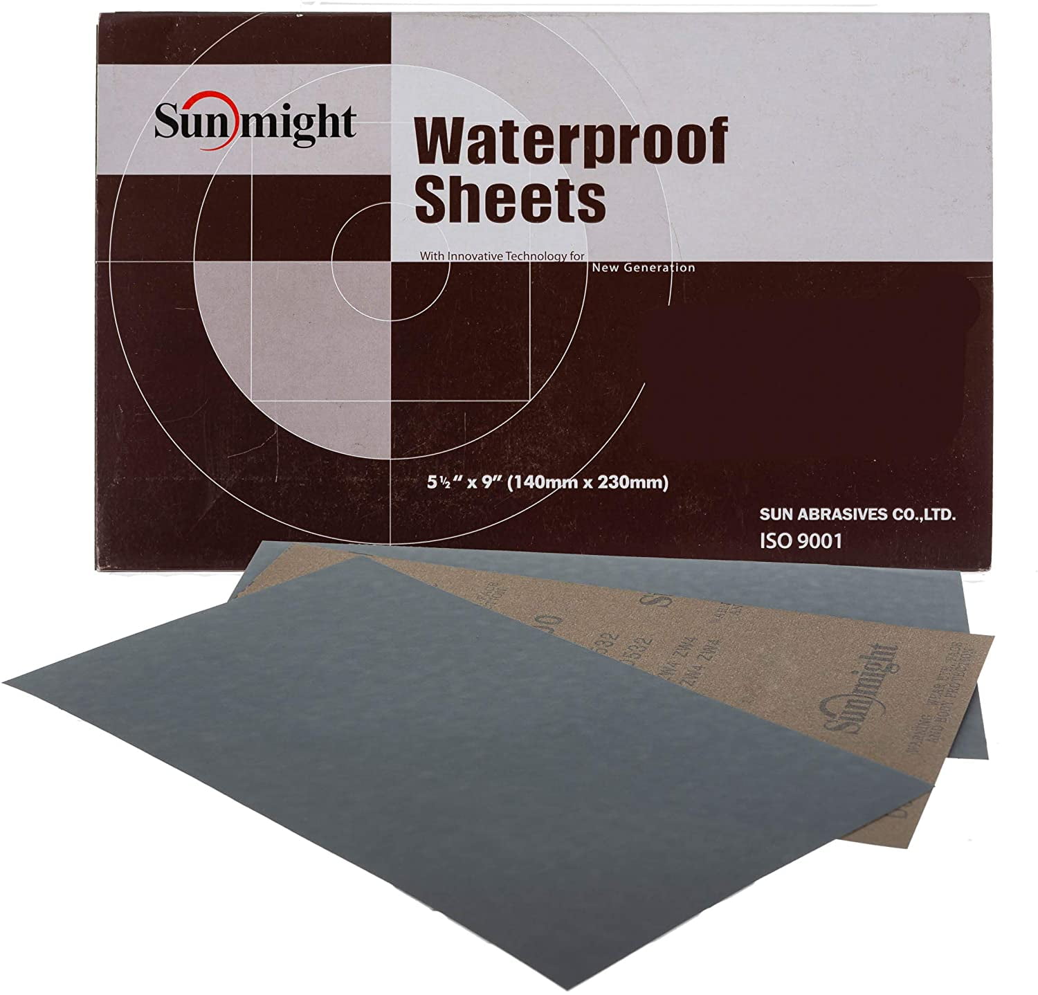 Sunmight Wateproof 5-1/2" X 9" 2000G Plain Sheet,07223,50 Sheets By ...