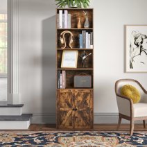 Noble House Jake 4 Shelf Bookcase, Brown - Walmart.com