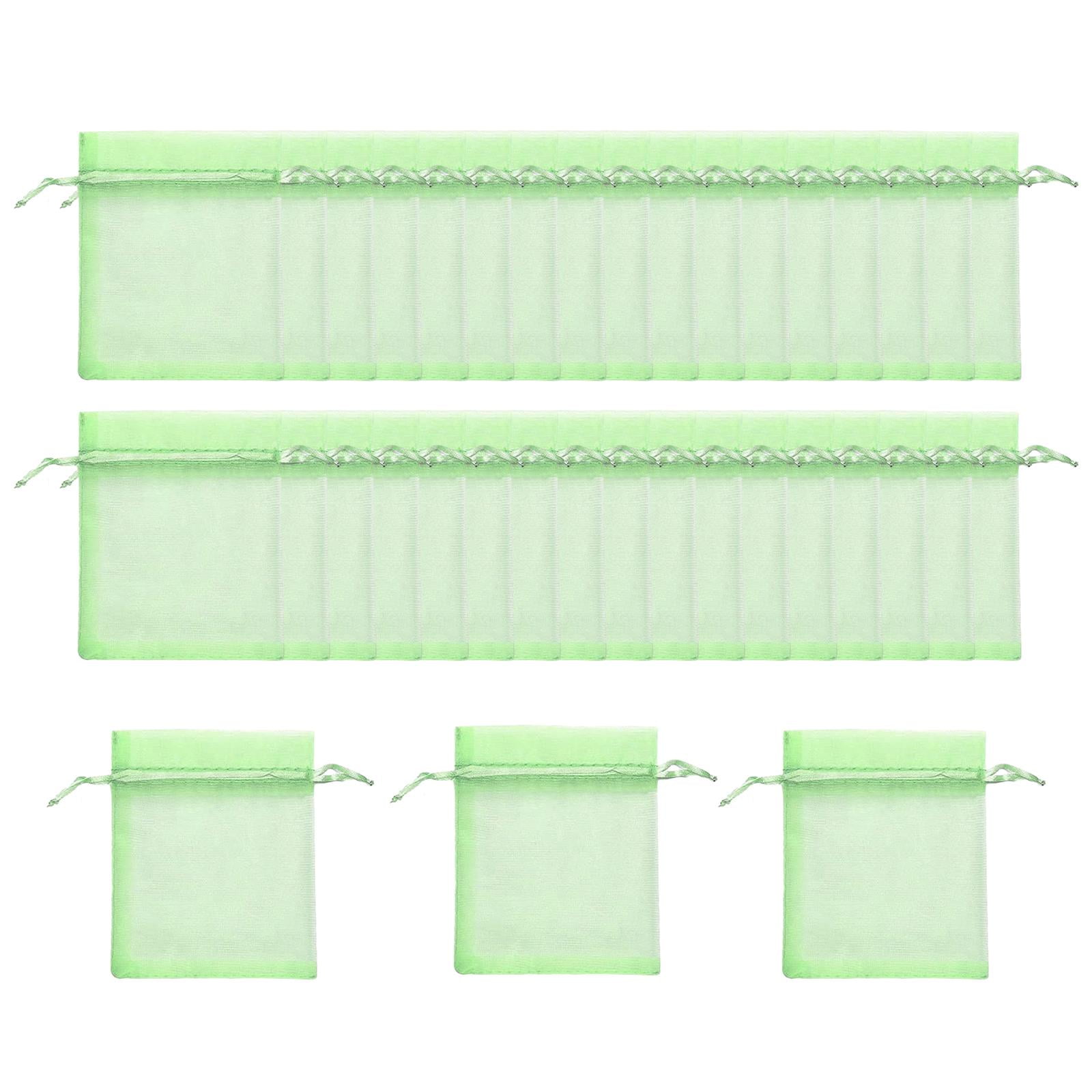 SunniMix 100 Pack 4x6 inch Small Netting Barrier Bags for Strawberries ...