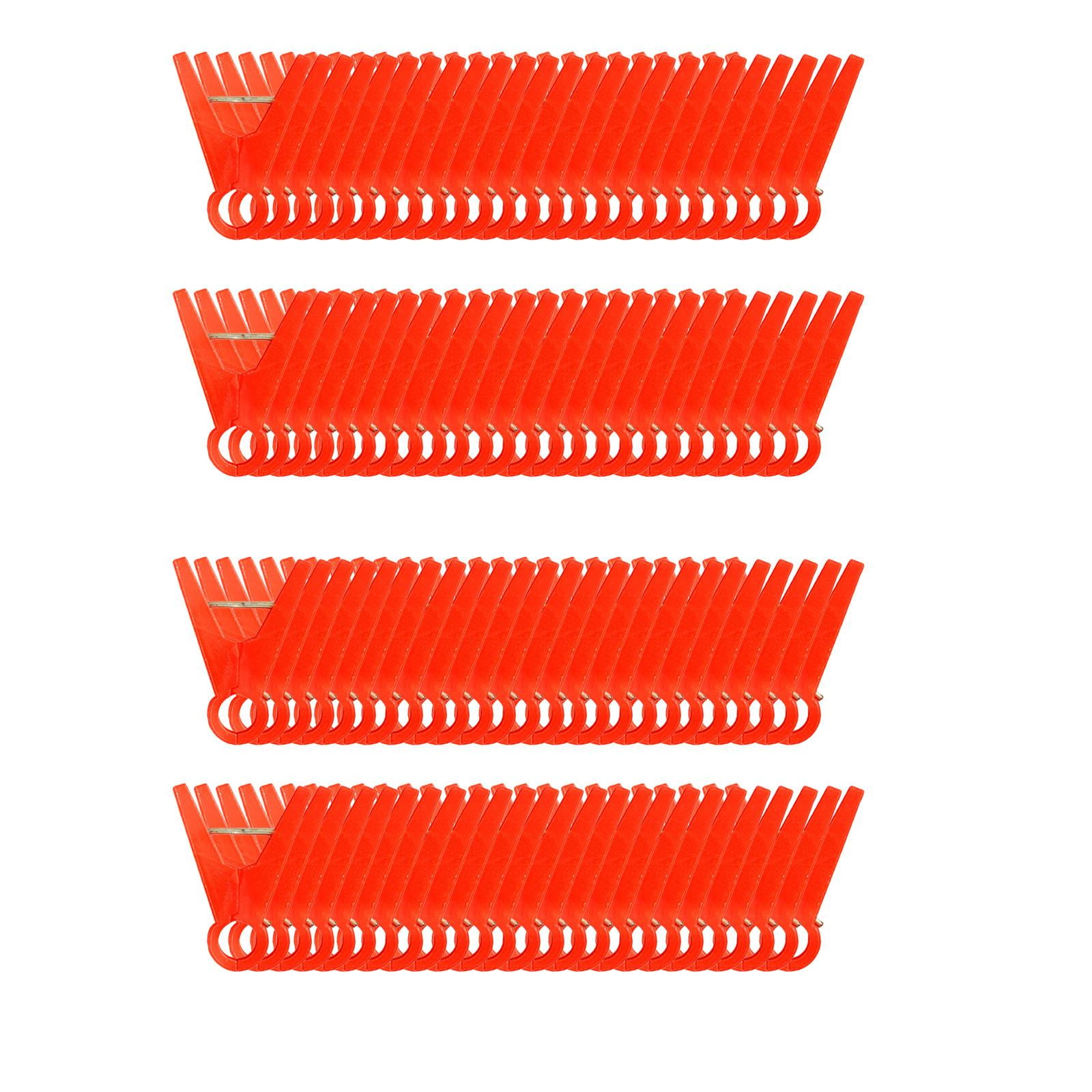 SunniMix 100 Pieces Garden Plant Clips Tomatoes Vine Clips for Climbing ...