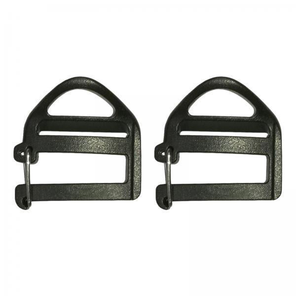 SunniMix 2xLadder Lock Slider Backpack with Fastener Webbing Buckle for ...