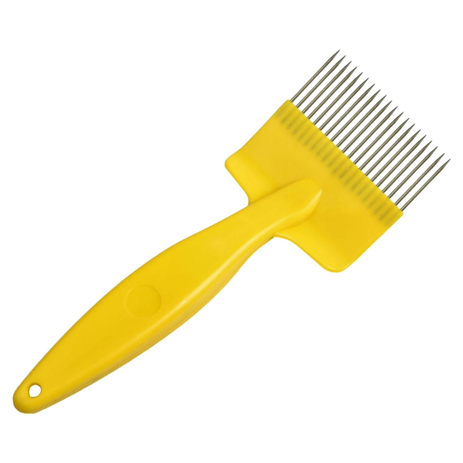 SunniMix 2xStainless Bee Keeping Uncapping Fork,20 Tines Honey ...