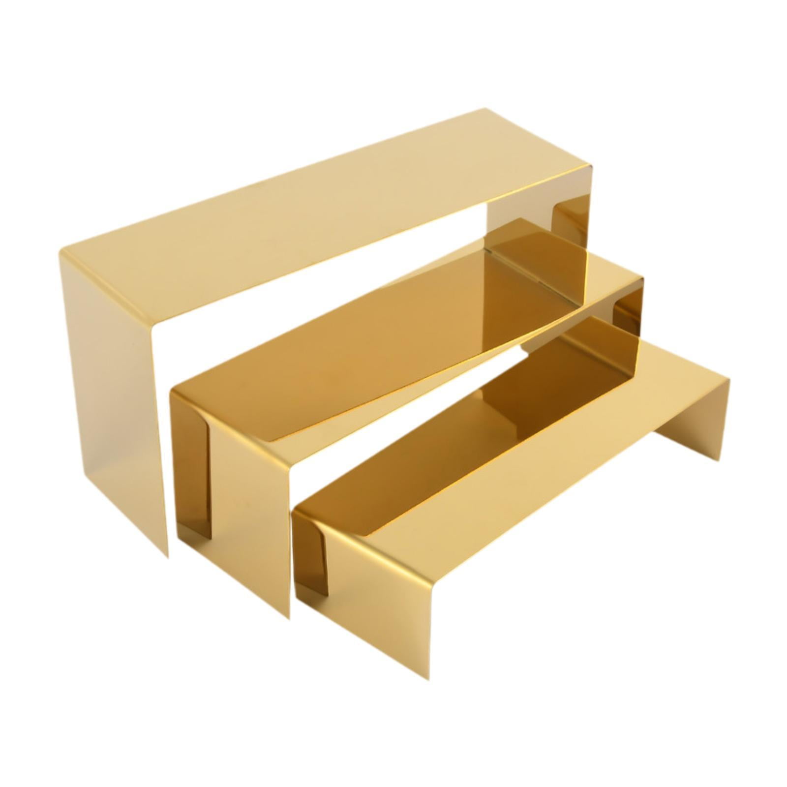 SunniMix 3 Pieces Riser Display Stand Jewelry Display Riser Perfume ...