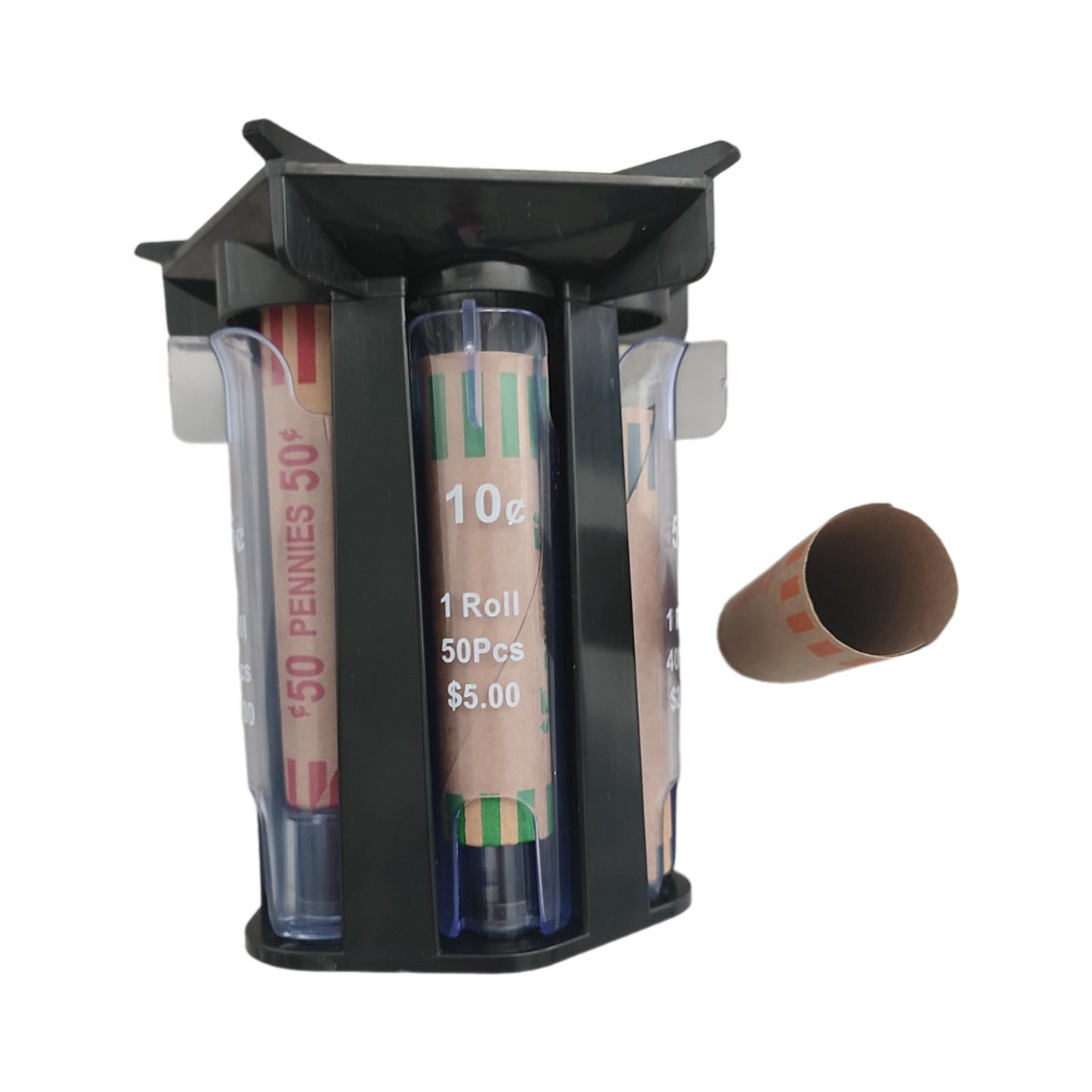SunniMix 5 in 1 Change Sorter Counter Sorter Tube Bank Holder Wrappers ...