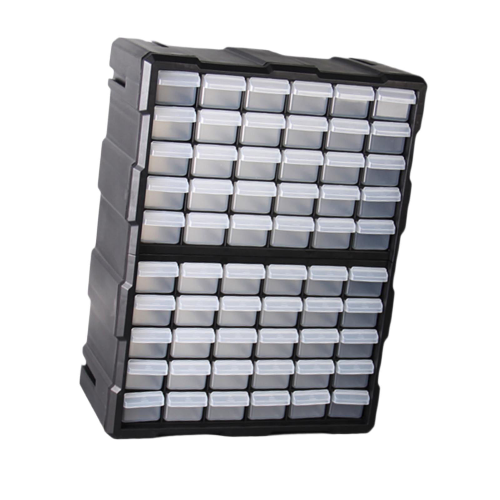 SunniMix 60 Drawers Parts Organizer Bead Case Teacher Tools Box ...
