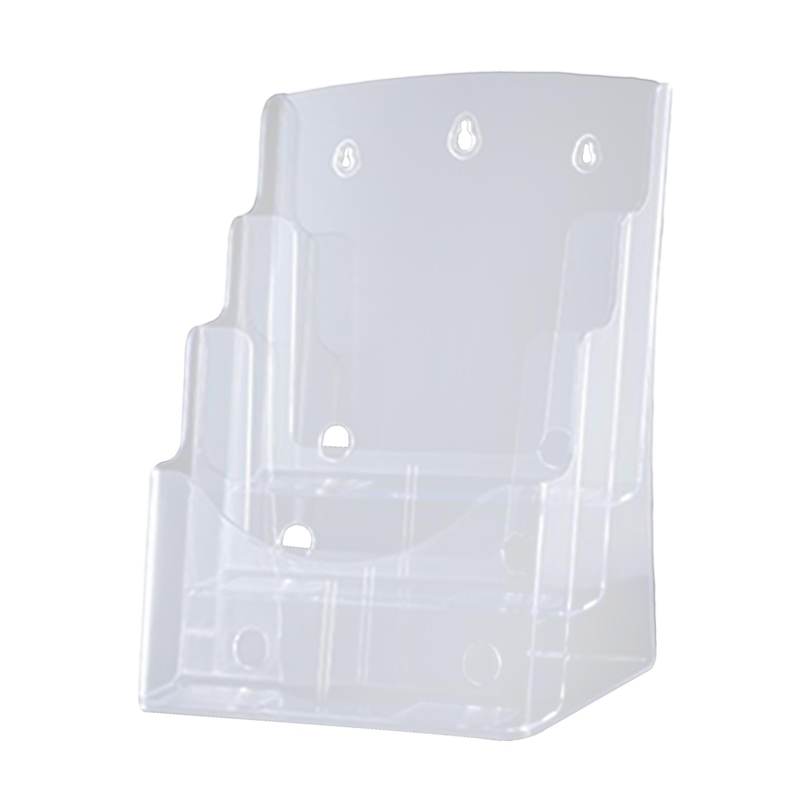 SunniMix Acrylic Brochure Holder Clear Countertop Organizer Pamphlet ...