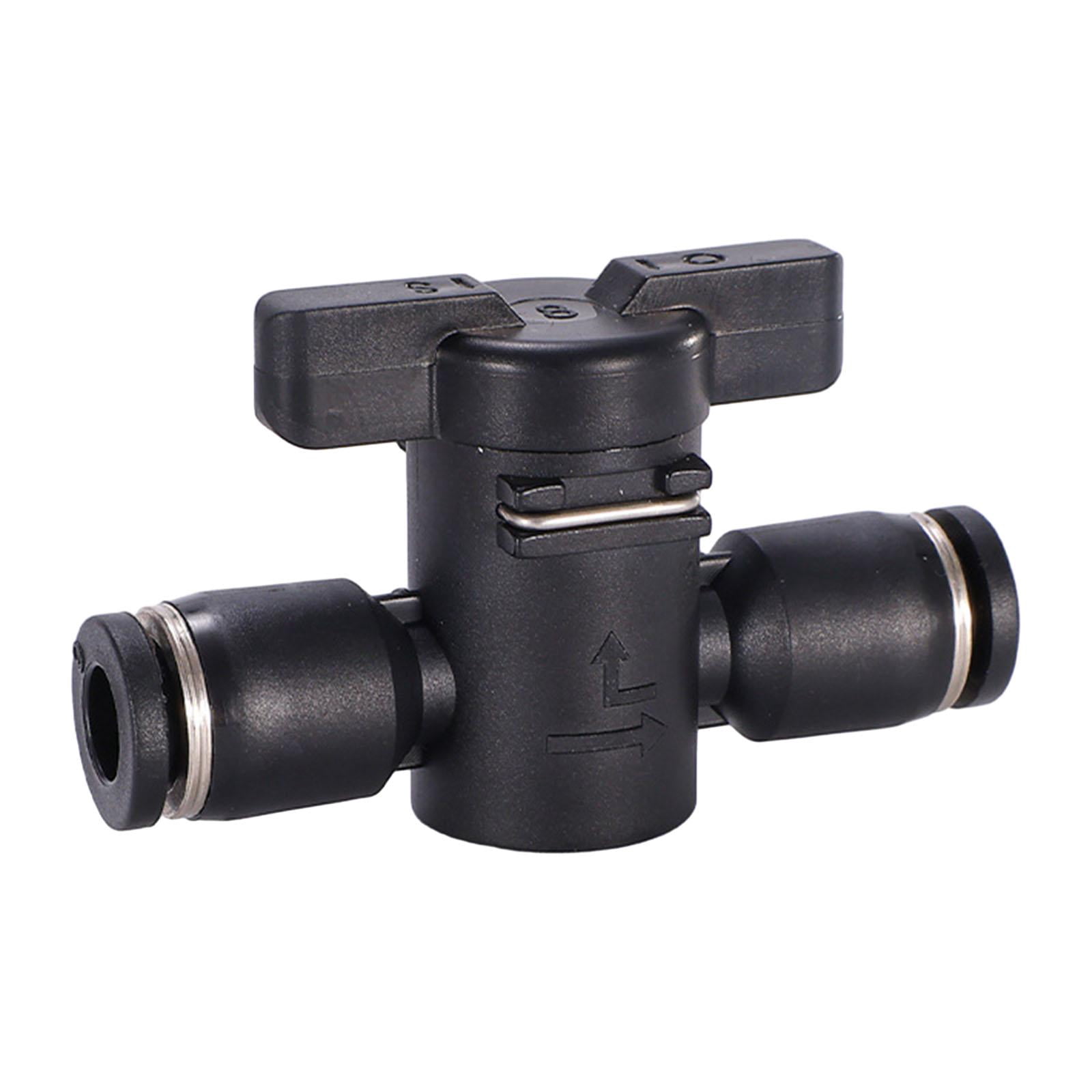 SunniMix Buc Ball Air Fittings Connect Union for PU Tube Nylon Tube ...