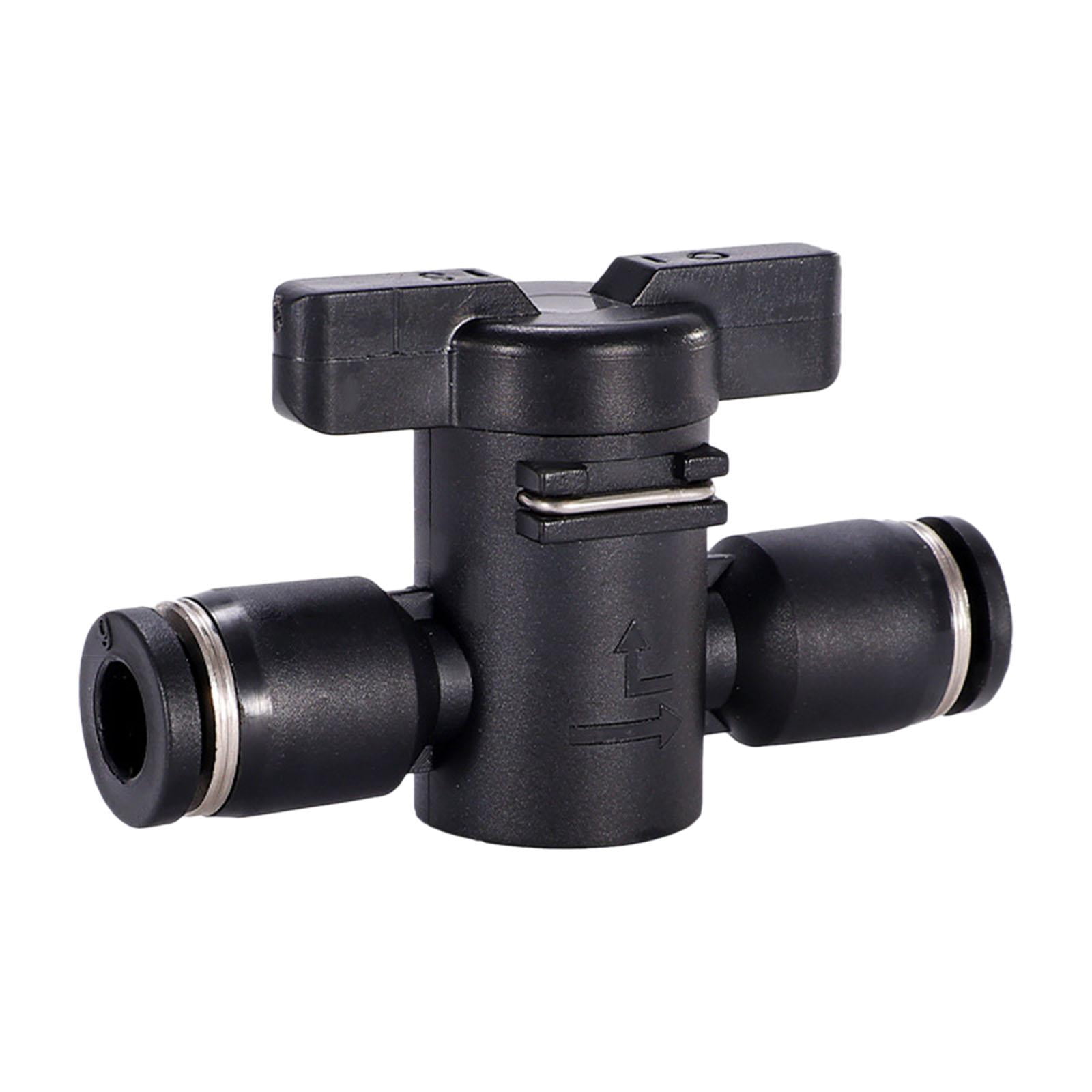 SunniMix Buc Ball Air Fittings Connect Union for PU Tube Nylon Tube ...