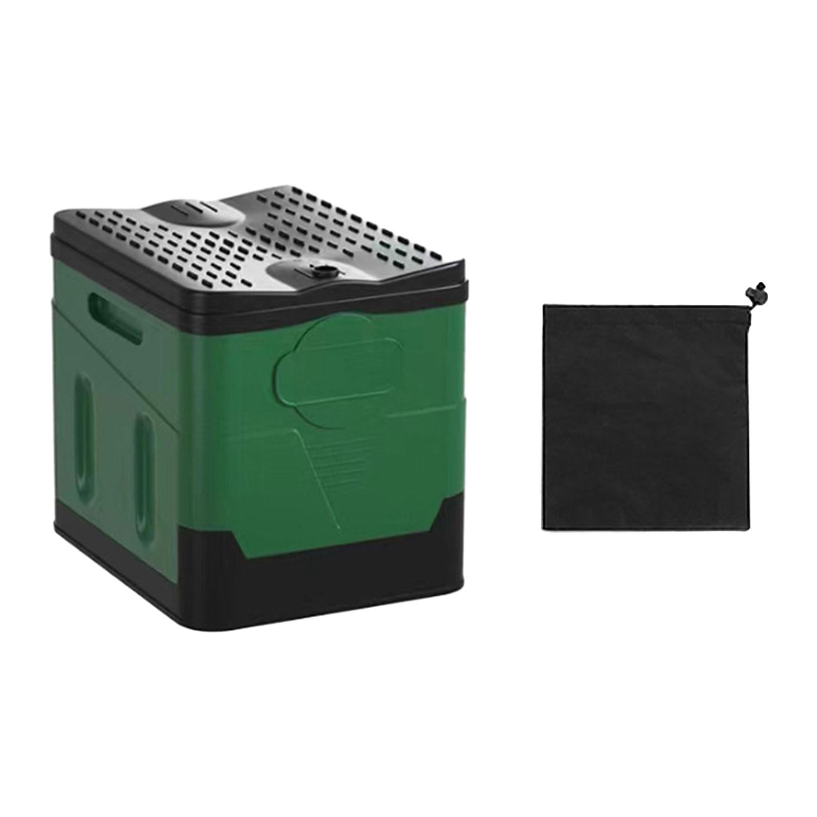 SunniMix Camping Folding Toilet Vehicular Urinal Toilet Commode for ...