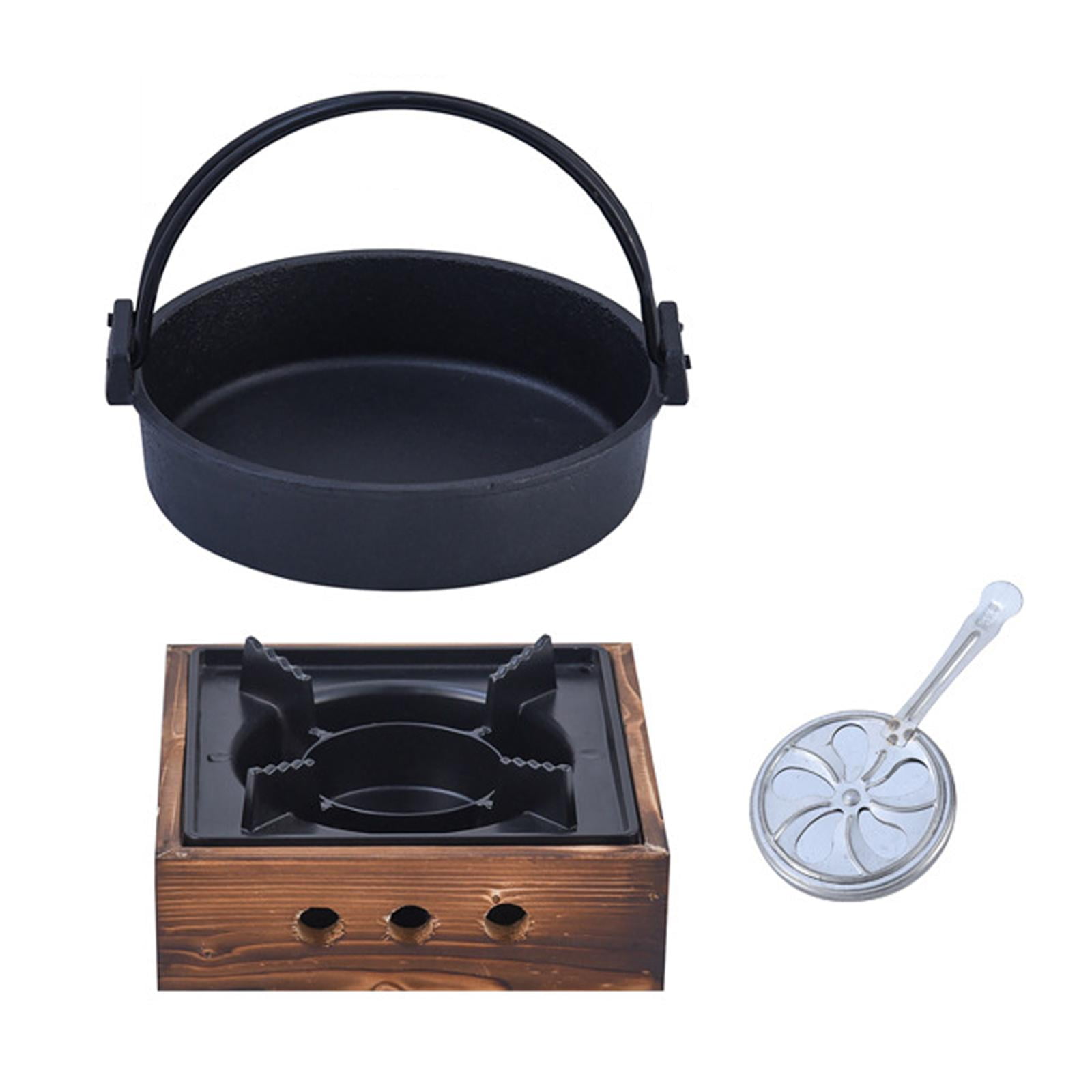 SunniMix Camping Furnace with Pot and Lid Cooking Furnace for Camping ...