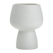 Olly & Rose Barcelona Large 10 inch Ceramic Plant Pot - Black Indoor ...