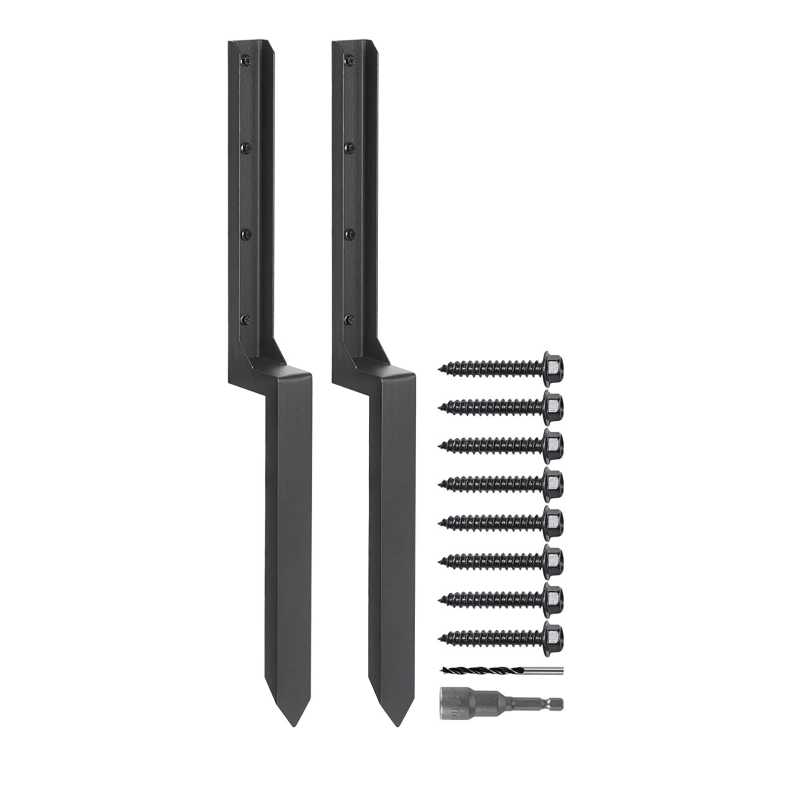 SunniMix Fence Post Repair Stakes Easy to Use Heavy Duty for Repairing ...