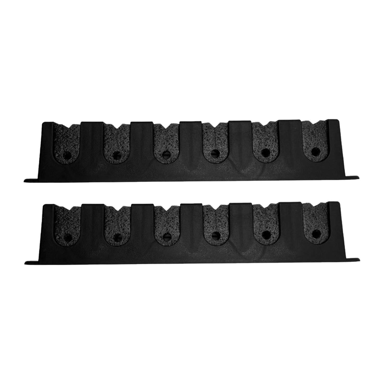 SunniMix Fishing Rod Holders Fishing Pole Display Stand Wall Mounted ...