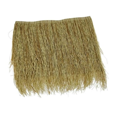 Artificial Palm Thatch Rolls 39"x20" Straw Roof Thatch for Patio Hut ...