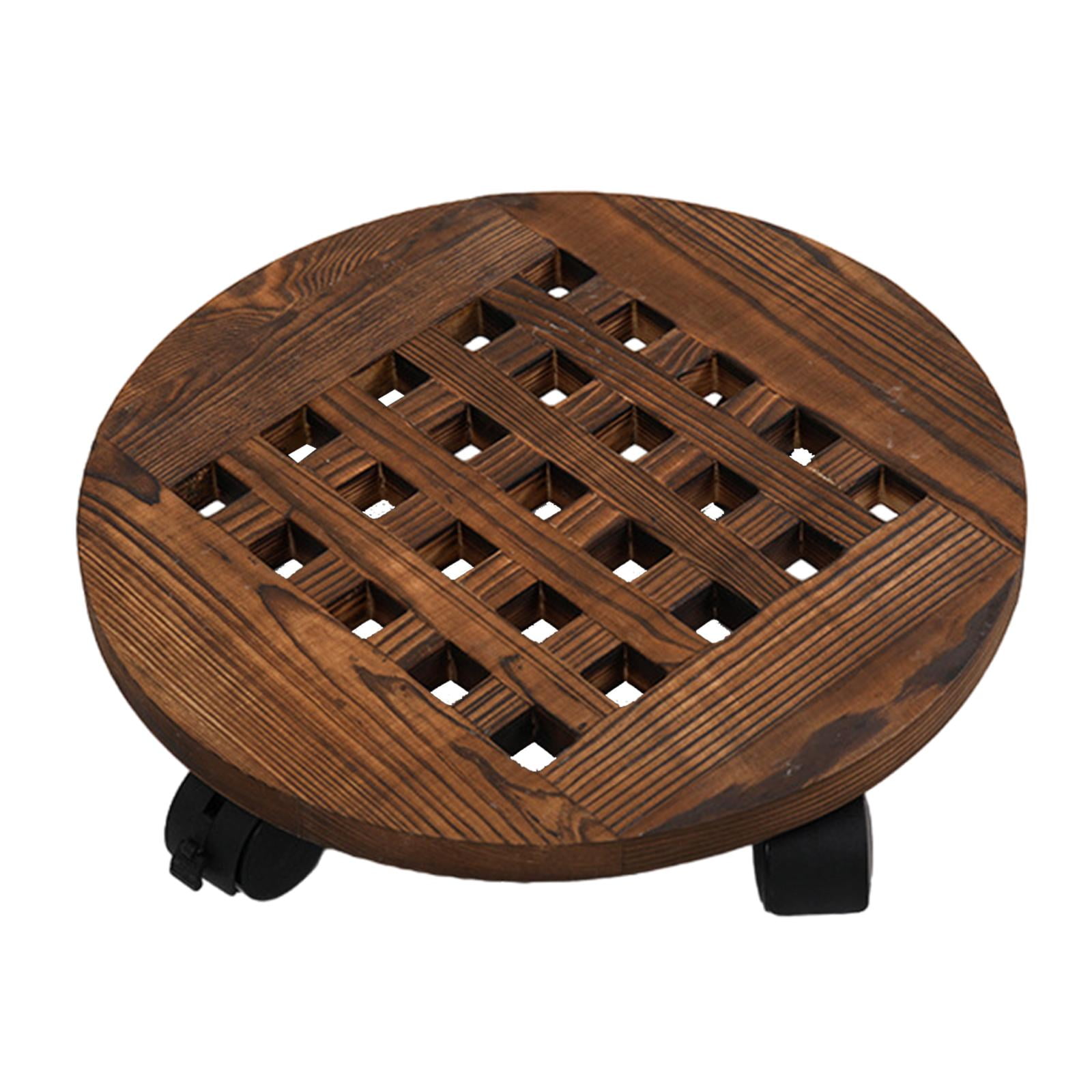 SunniMix Planter Casters Flower Pot Mover Heavy Duty Smooth Sliding ...