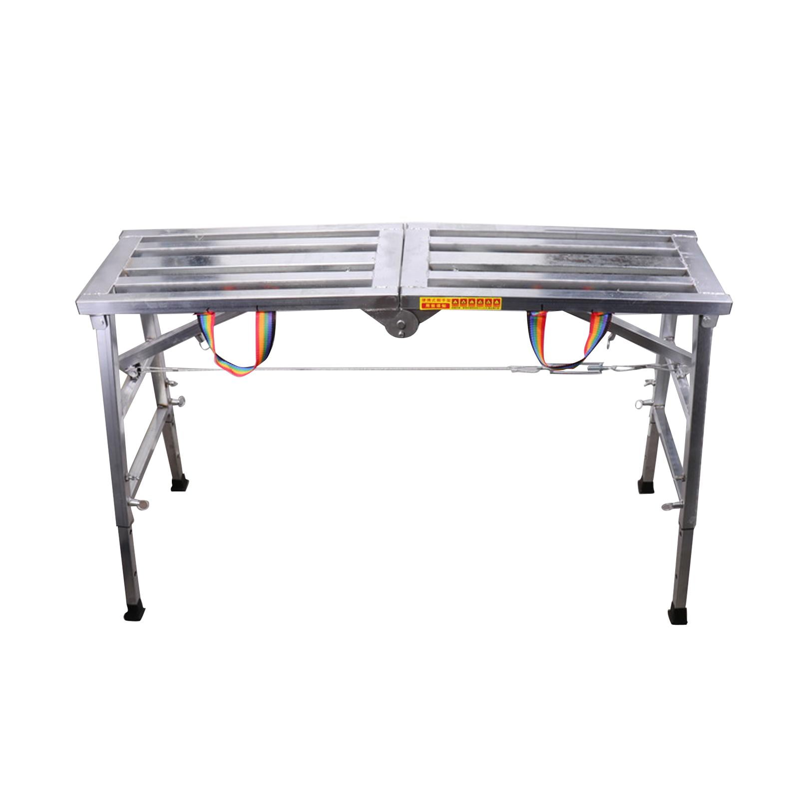 SunniMix Scaffolding Steel Folding Work for Household Home Workshop ...