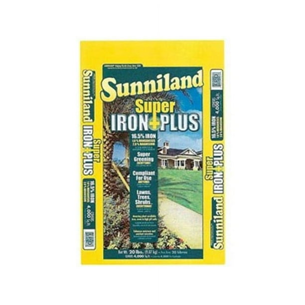 Sunniland Super Iron Plus All-Purpose Lawn Fertilizer For All Grasses ...