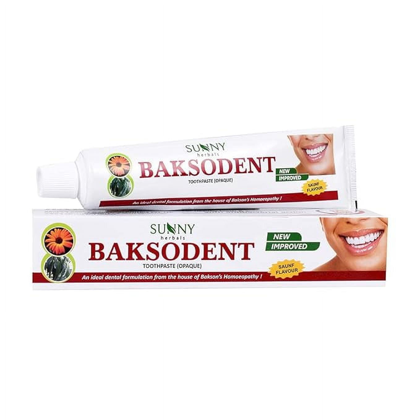 Sunny Baksodent Toothpaste (opaque) 100g (pack of 3) - Walmart.com