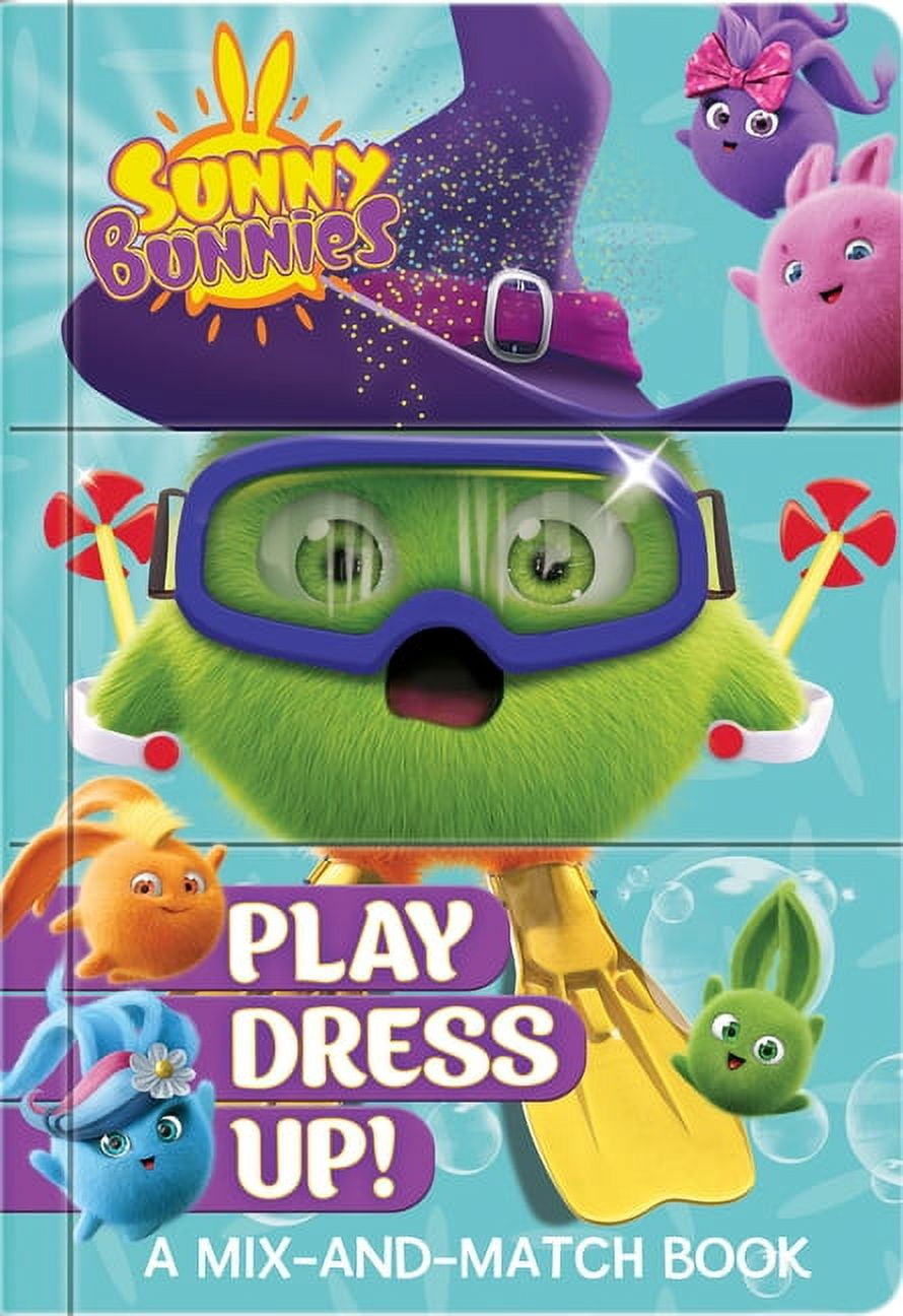 Sunny Bunnies Play Dress Up! Interactive Creativity Board Book ...