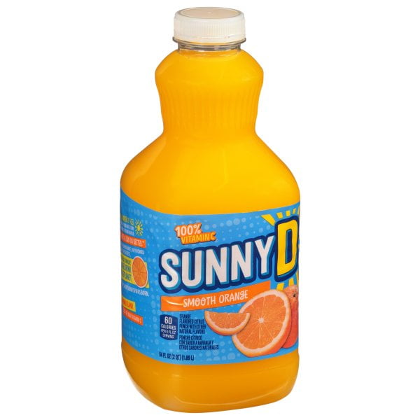 Find Your Perfect Sunny D Smooth & Sweet Citrus Punch Smooth Orange ...