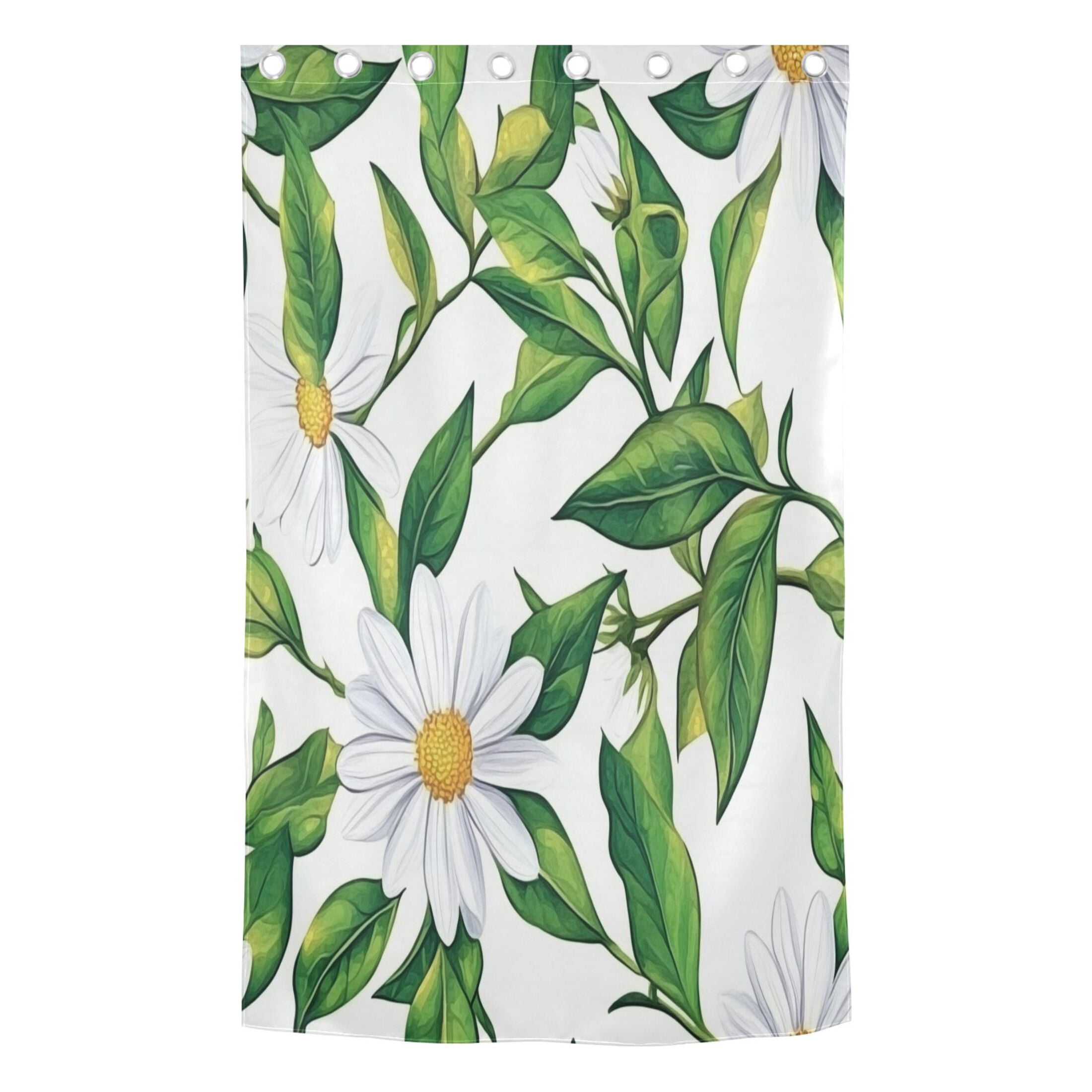 Sunny Daisy Pattern Thermal Insulated Blackout Curtain 84x52in Sun ...