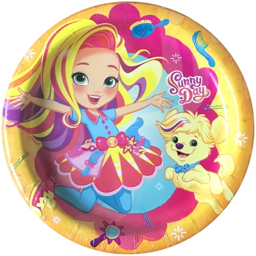 Sunny Day Paper Plates, 7 in, 8ct - Walmart.com