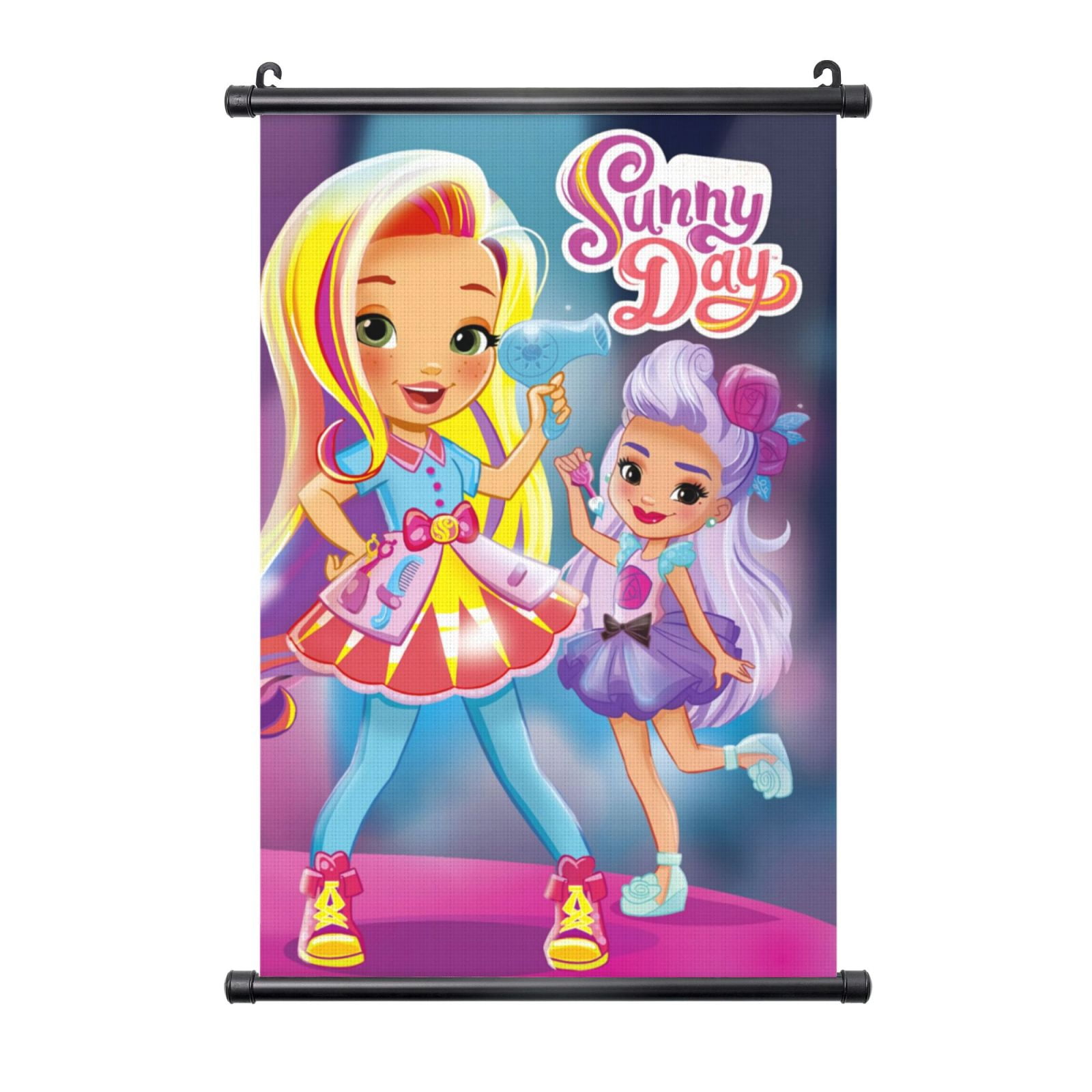 Sunny Day Poster Aesthetic Canvas PVC Shaft Wall Art Hanging Hanger ...