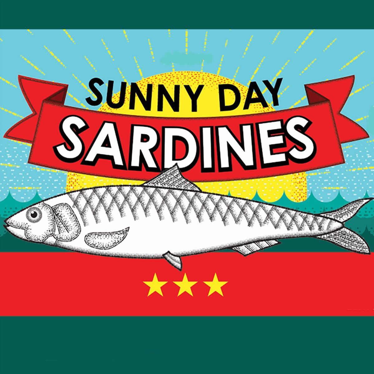 Sunny Day Sardines, Bite Sized Travel Card Game for 2 to 4 players ...