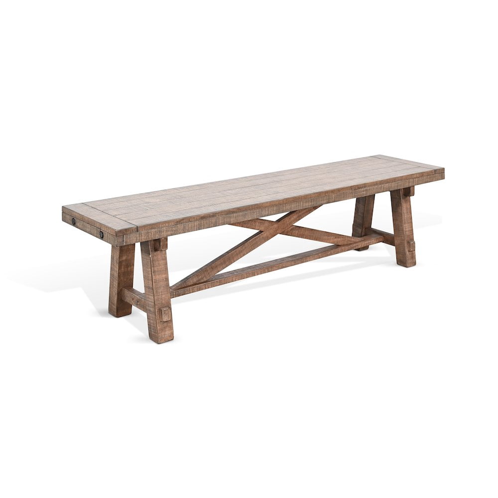 Sunny Designs Bench, Wood Seat - Walmart.com