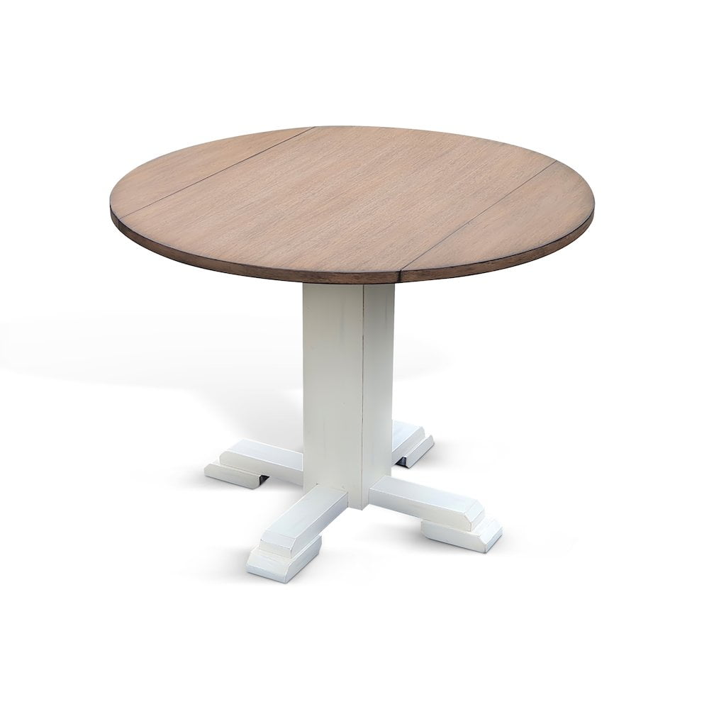 Sunny Designs Drop Leaf Round Table - Walmart.com