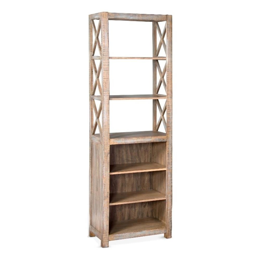 Sunny Designs Durango Traditional Mahogany Entertainment Pier in ...