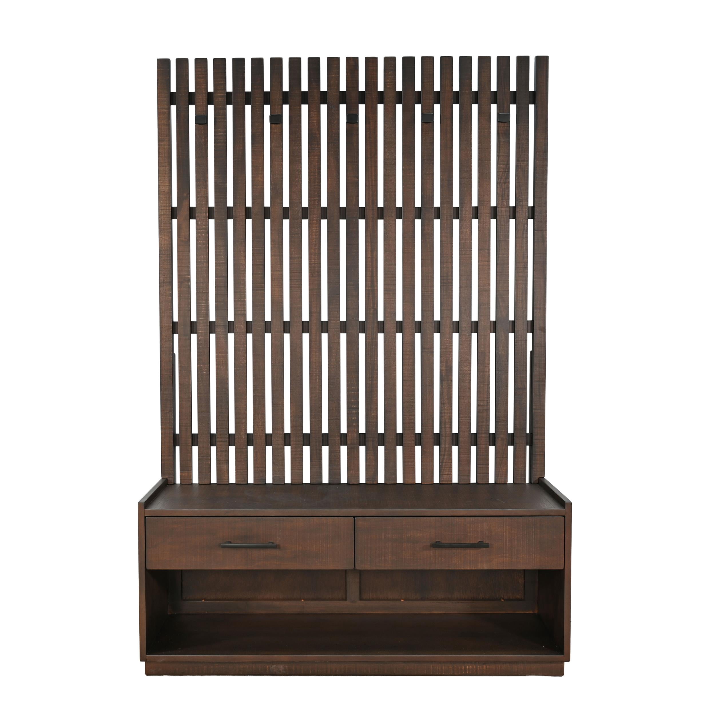 Sunny Designs Eliza Hall Tree with Bench - Walmart.com