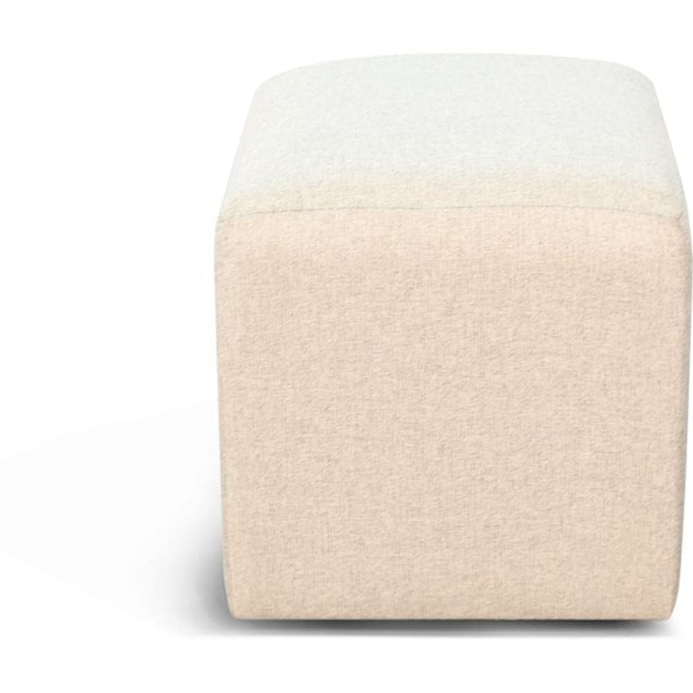 Sunny Designs Gibson Ottoman Cushion Stool with Casters - Walmart.com