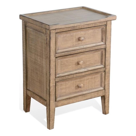 Sunny Designs Marina Indoor Living Room Bedroom Side Accent End Table ...