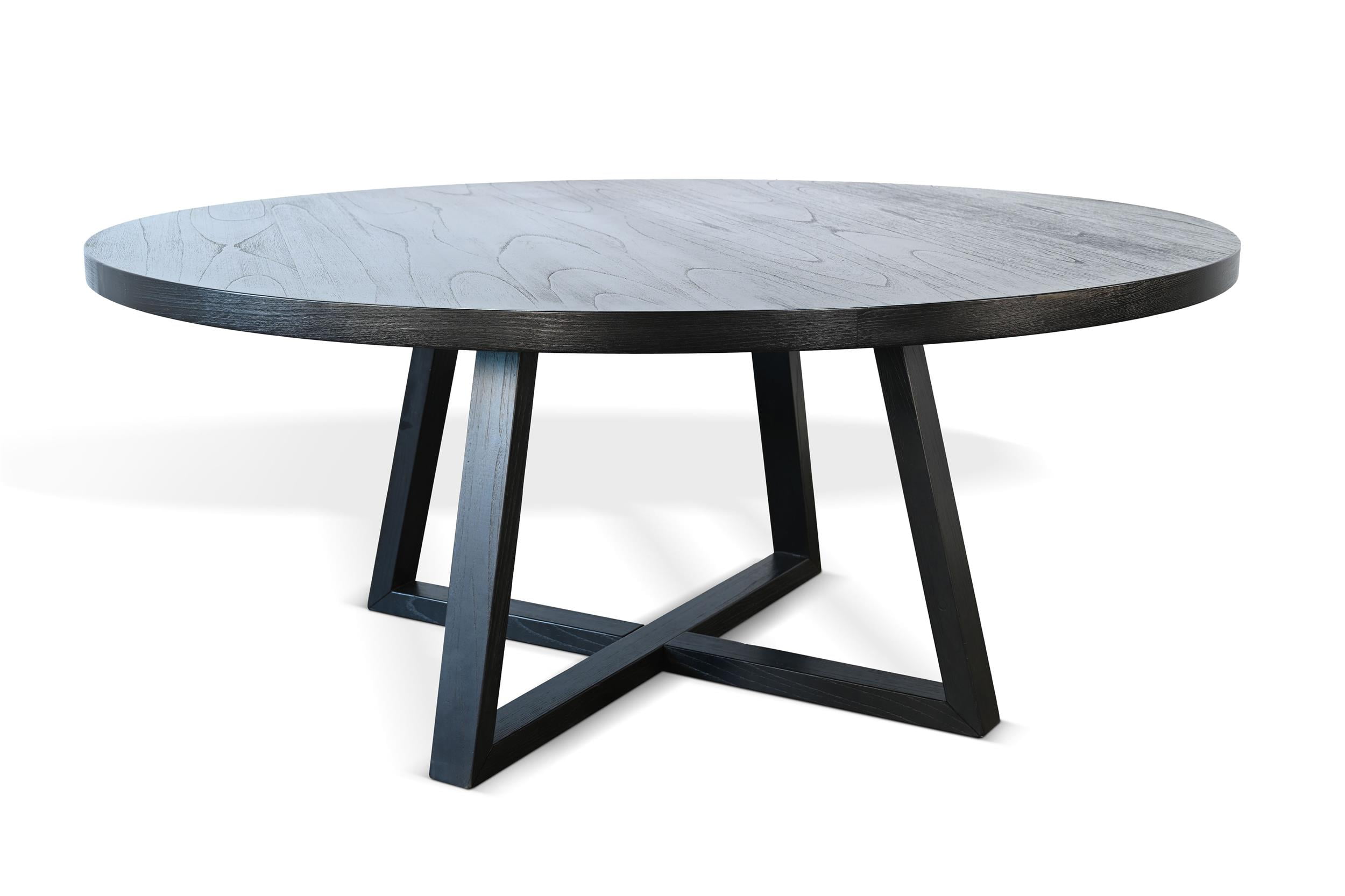 Sunny Designs Mia Large Round Dining Table - Walmart.com