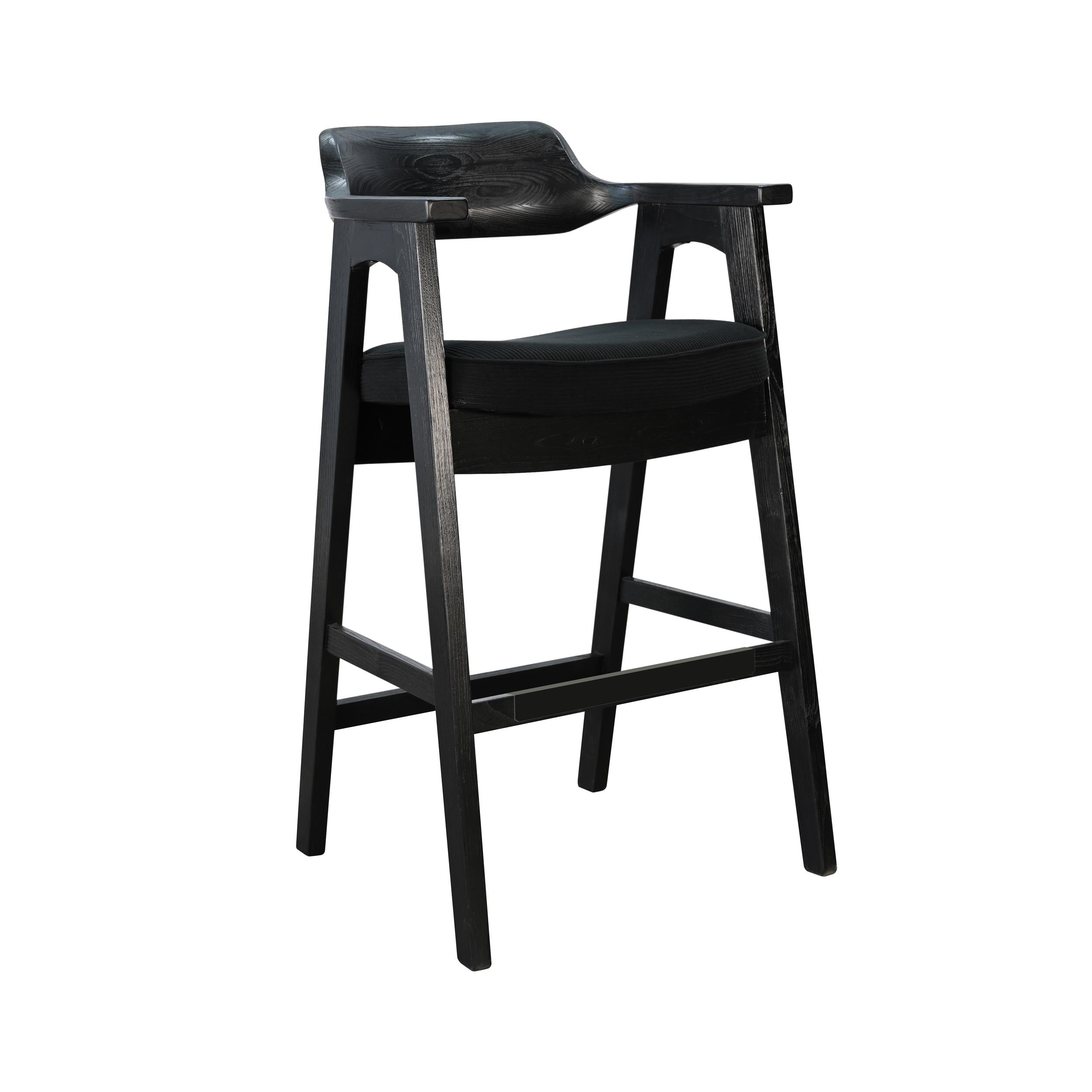 Sunny Designs Wren Black Bar Stool (Set of 2) - Walmart.com