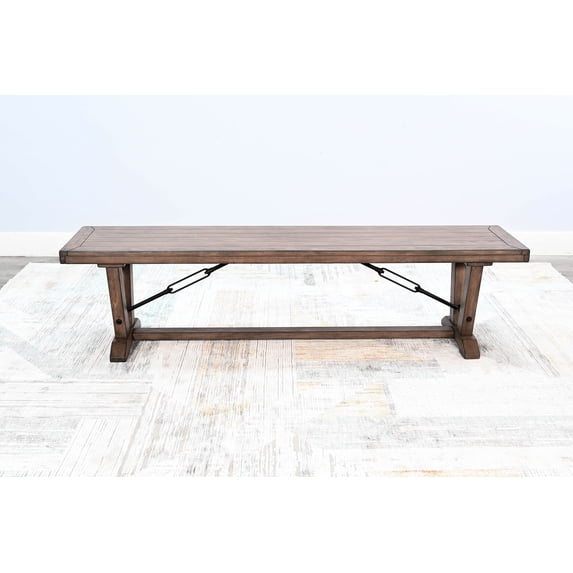 Sunny Designs Yellowstone Dining Bench with Turnbuckles - Walmart.com