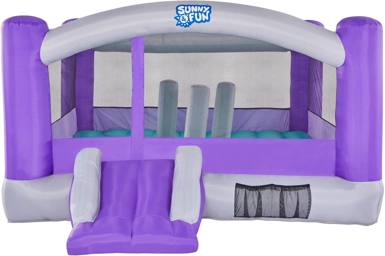 Sunny & Fun Bounce House, Nylon Inflatable Bouncy House for Child ...