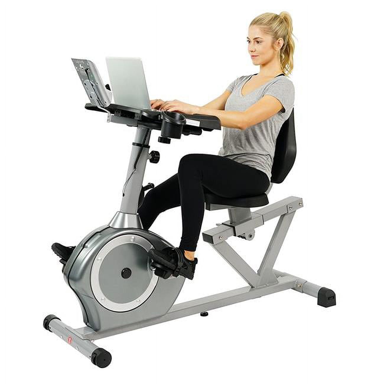 Sunny Health & Fitness Convertible Recumbent Bike - Walmart.com