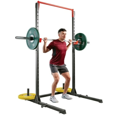 SunHome Power Cage Squat Rack, Multi-Functional Power Rack with ...