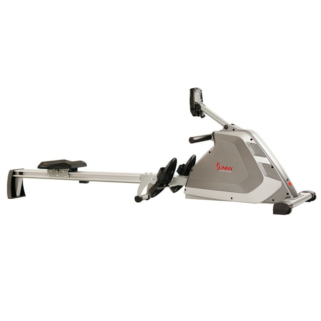 Sunny Health & Fitness Magnetic Rower, High Weight Capacity, Foldable ...