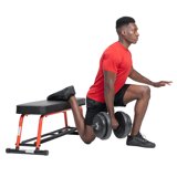Sunny Health & Fitness Power Zone Strength Flat Bench - SF-BH6996 ...