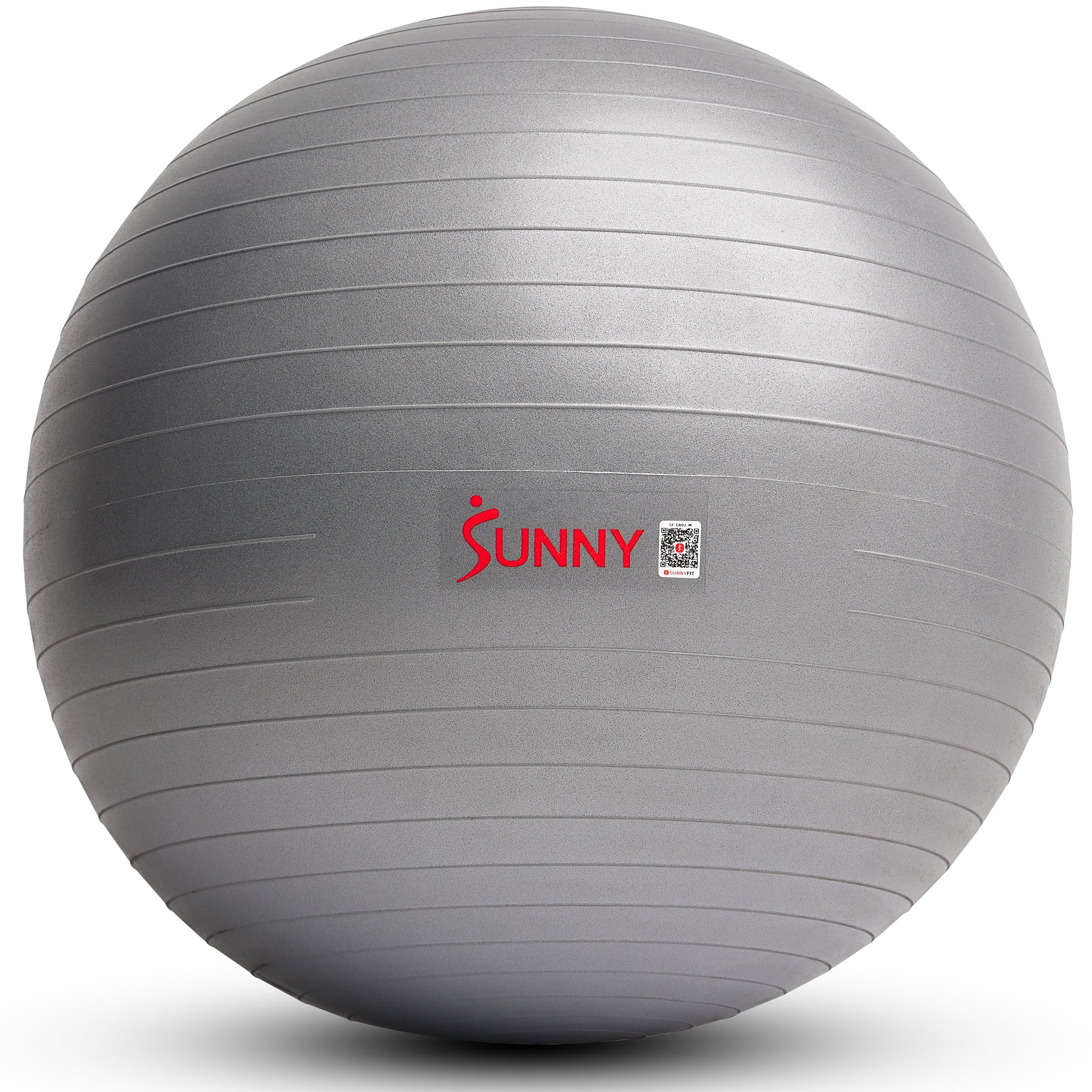 Sunny Health & Fitness Premium Yoga Ball Small 55CM Anti-Burst Exercise ...