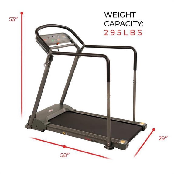 Sunny Health & Fitness Recovery Walking Treadmill with Low Profile Deck ...