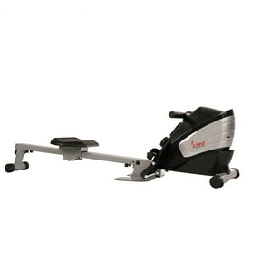 Sunny Health & Fitness Home Magnetic Rower with LCD Monitor - Compact ...