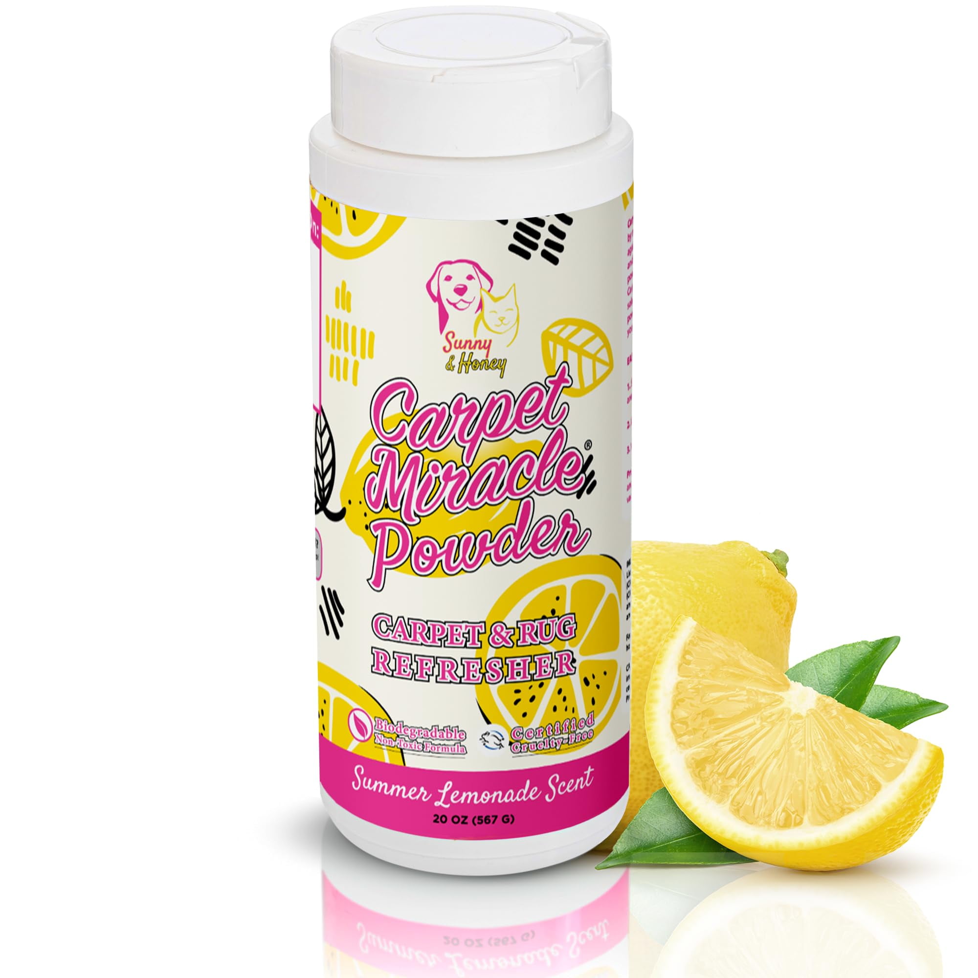 Sunny&Honey, Carpet Cleaner Powder Miracle For The Home, Summer ...