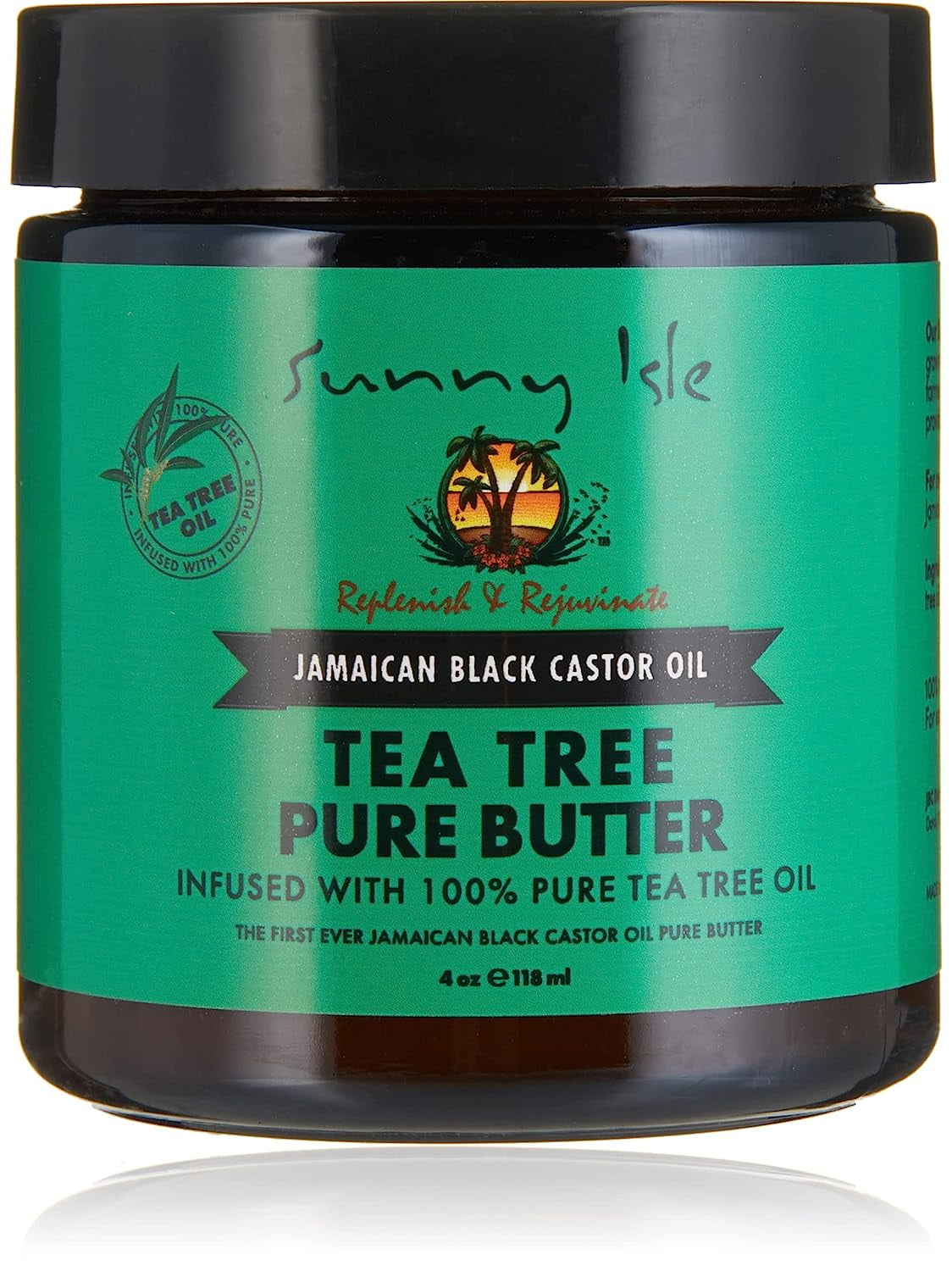 Sunny Isle Tea Tree Jamaican Black Castor Oil Pure Butter ...