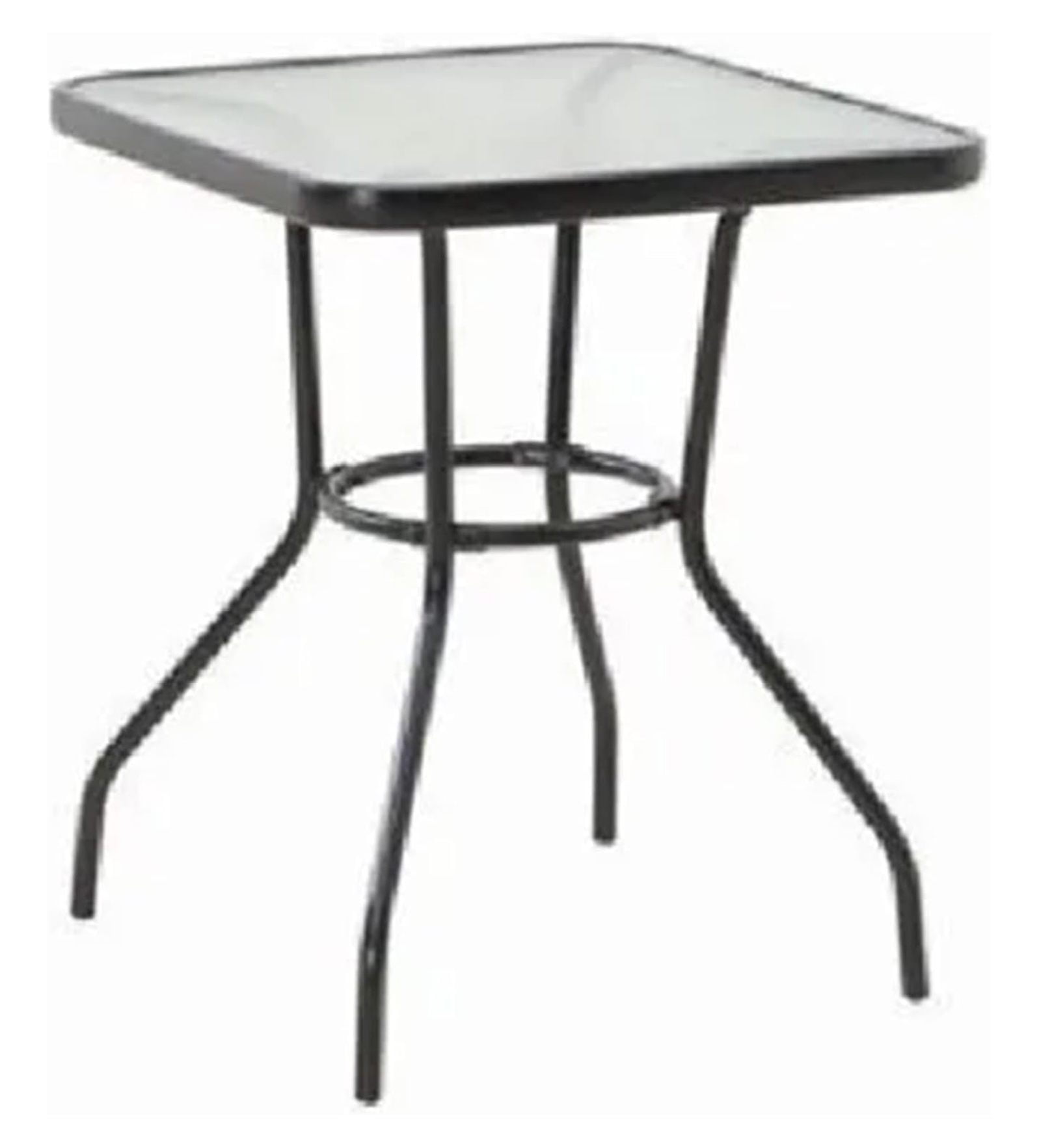 Sunny Isles 24 Inch Outdoor Patio Bistro Dining Table Backyard Squared ...