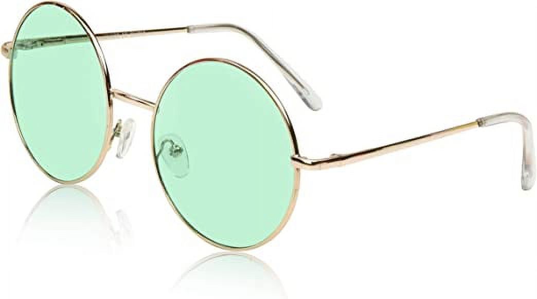 Sunny Pro Big Round Sunglasses Retro Circle Tinted Lens Glasses UV400 ...