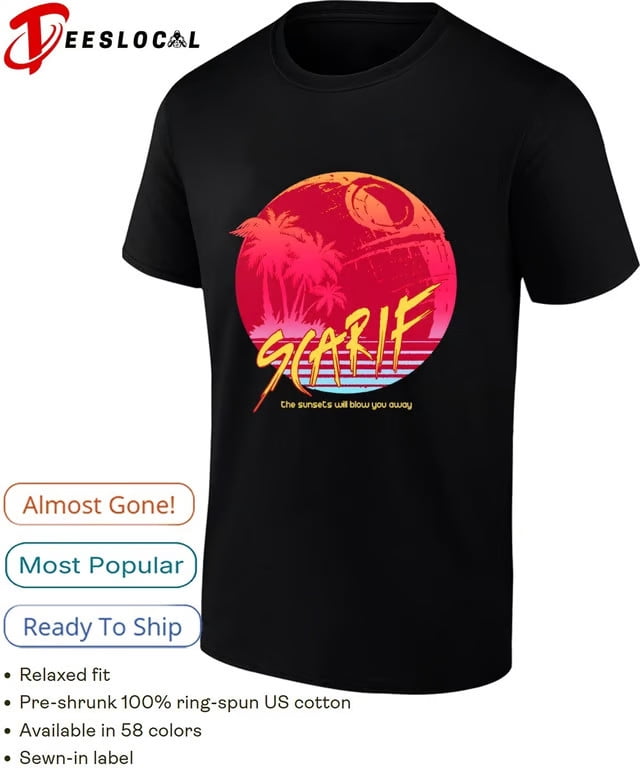 Sunny Scarif Sunsets Will Blow You Away Shirt - Walmart.com